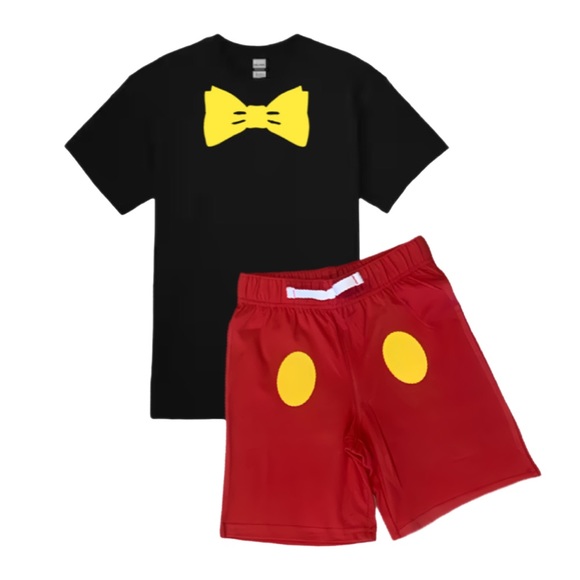Matching Sets | Mickey Mouse Inspired Outfitmickey Mouse Costumemickey ...